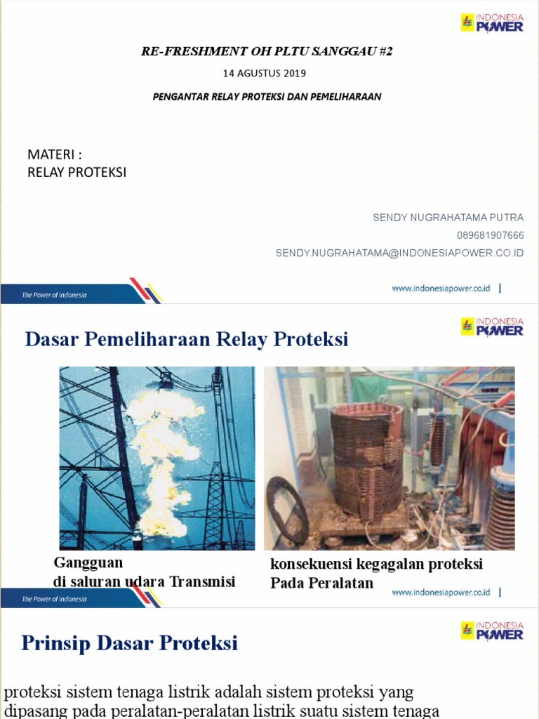 Materi Pengantar Rele Proteksi | PDF
