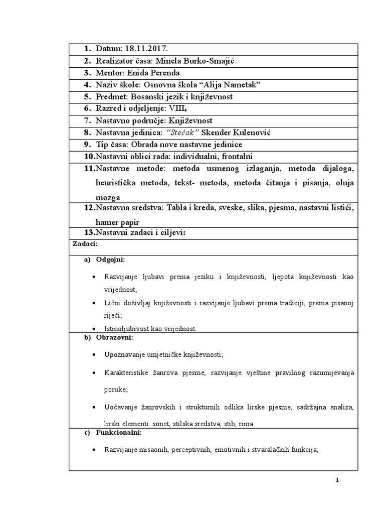 Stećak Skender Kulenović | PDF