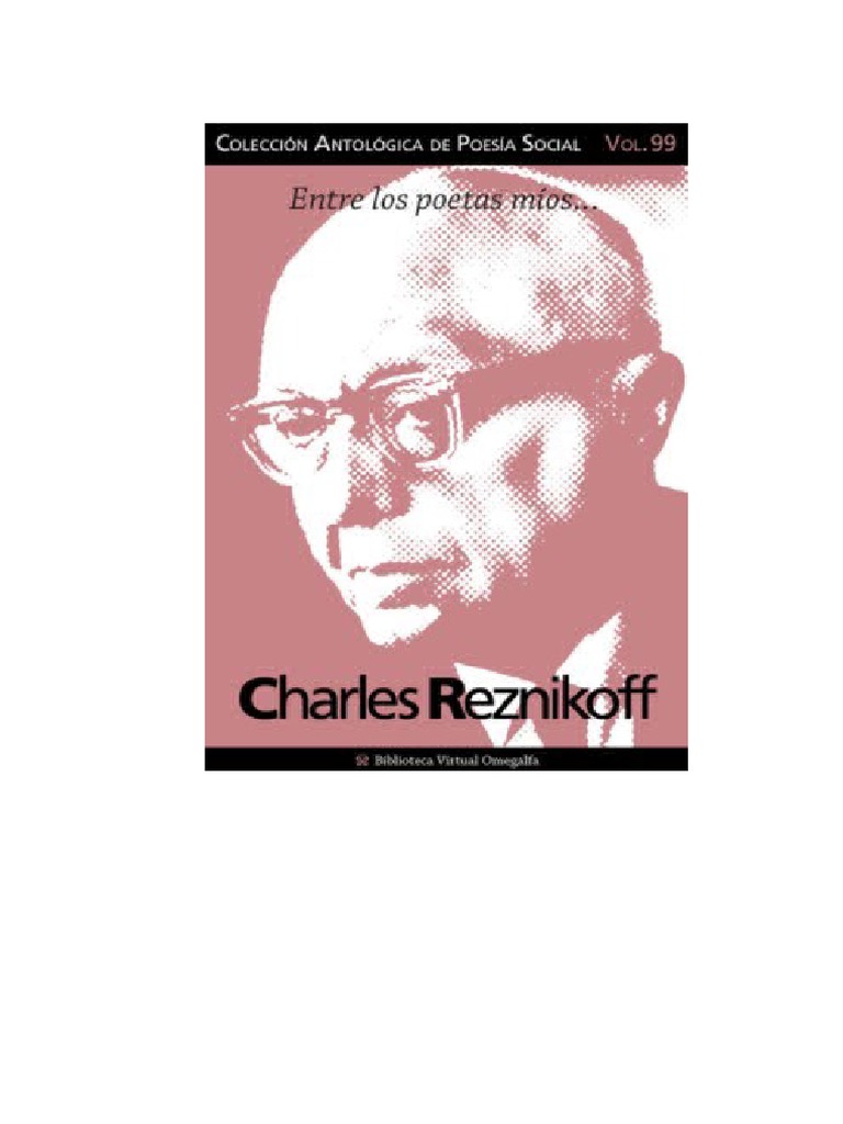Poesía crítica de Charles Reznikoff | PDF | Ghetto | El Holocausto