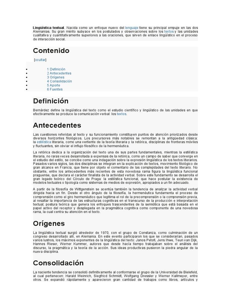 Lenguaje Textual | PDF | Lingüística | Filología