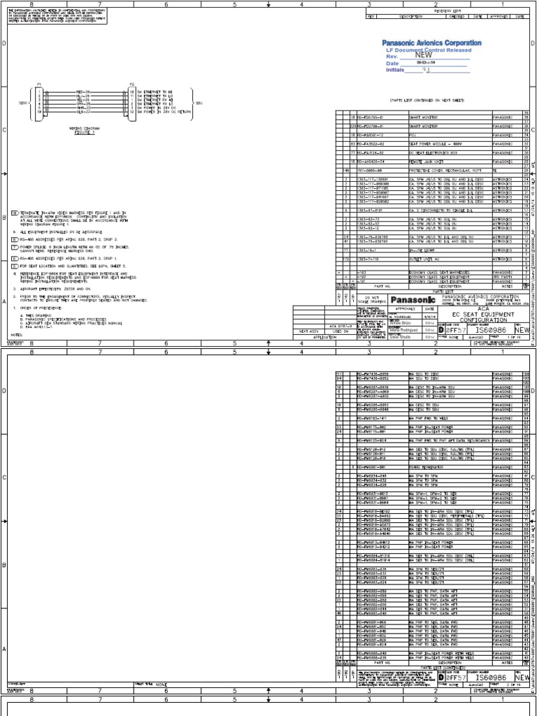 B787-9 Ex3 Ife Block Diagram (Ey) | PDF
