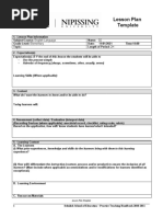 7es Lesson Plan Template | PDF | Teaching Method | Learning