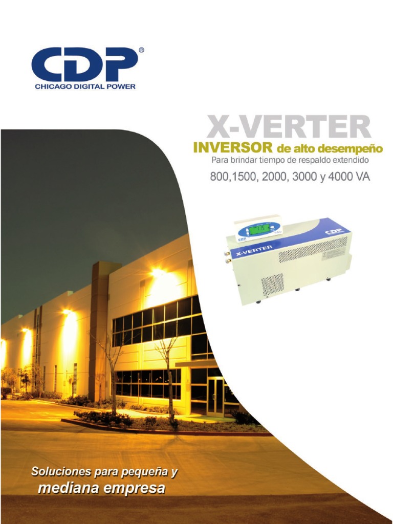 CDP X-Verter 1524 | PDF