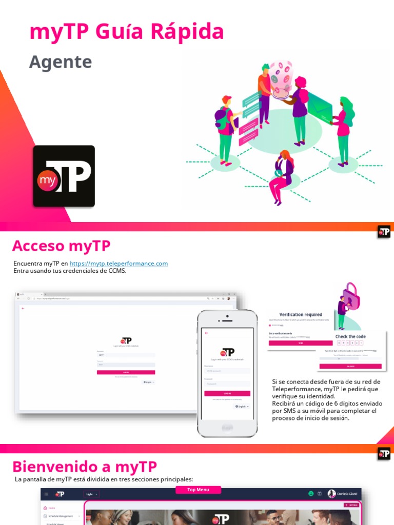 myTP App Manual | PDF | Ventana (informática) | Informática