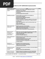 On-Site FMEA Review Checklist Reverse FMEA Manufacturing Process | PDF