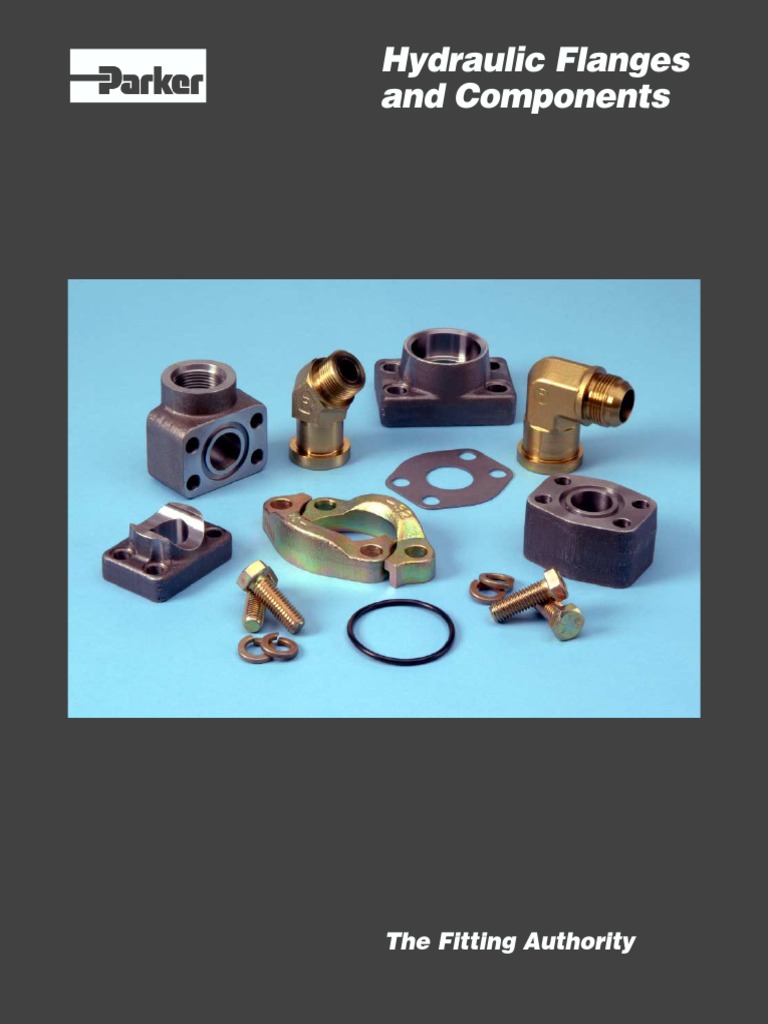SAE Flange Parker | PDF | Pipe (Fluid Conveyance) | Screw