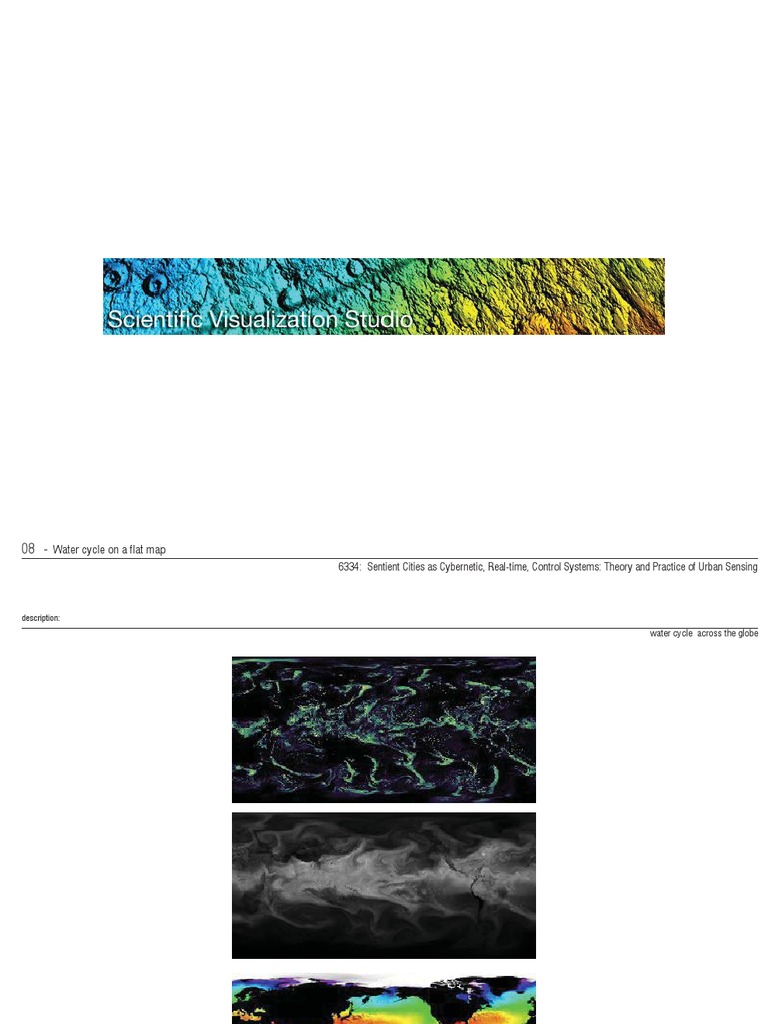 08 Sentient Cities | Download Free PDF | Visualization (Graphics) | Water