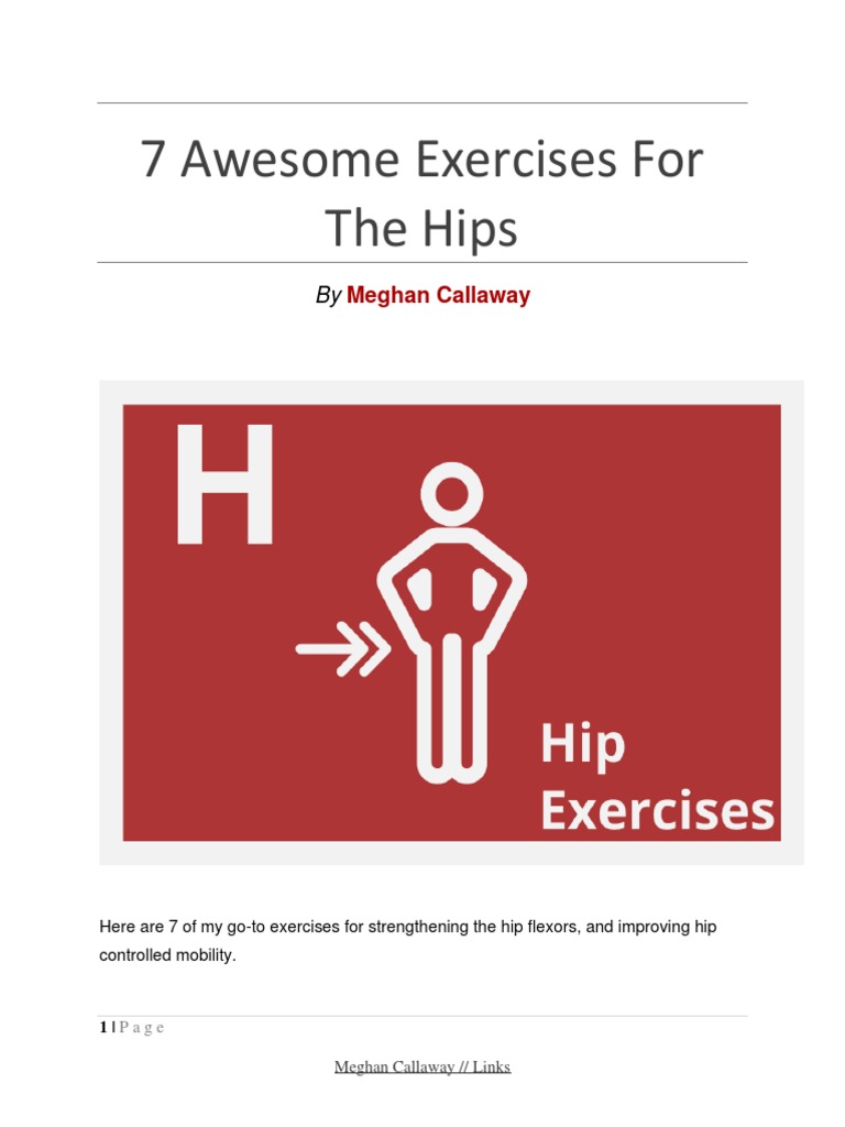 Awesome Hips | PDF | Anatomical Terms Of Motion | Foot