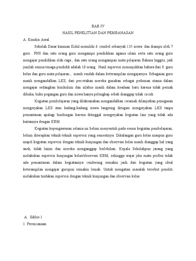 Bab Iv | PDF | Karier & Perkembangan | Sains & Matematika