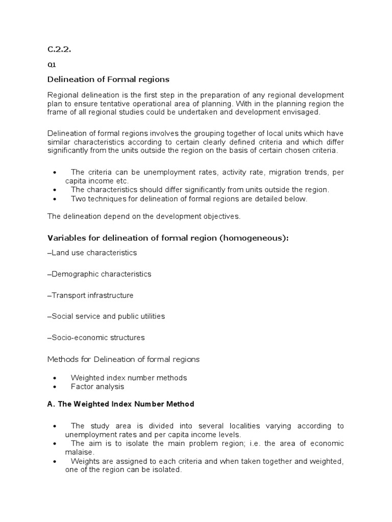 C.2.2 Q1 Delineation of Formal Regions | PDF