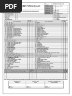 Format Cheklist Pemeriksaan Kendaraan Operasional Perusahaan | PDF