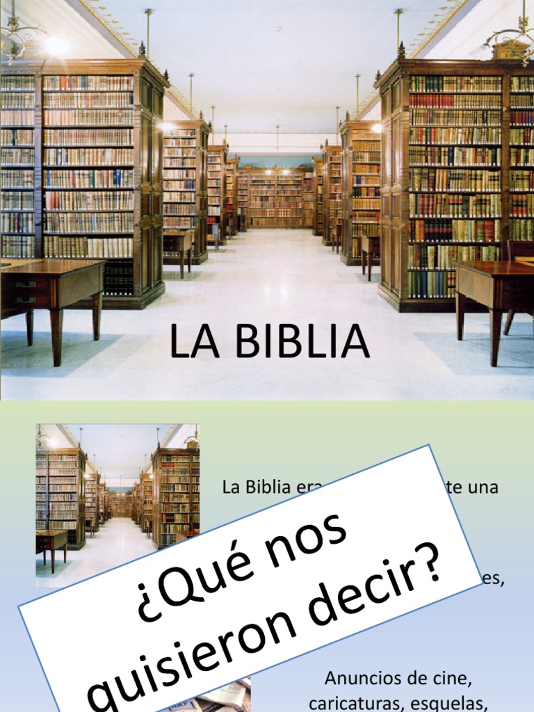 Definicion de La Biblia | PDF | Biblia | Tetragrammaton