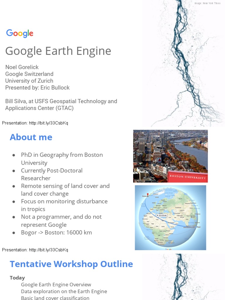 Google Earth Engine Workshop | PDF | Computer Programming | Application Software