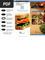 Laurier Food Services Meal Plan Brochure | PDF | Meal | Menu