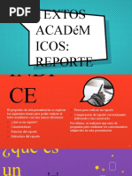 Partes y Estructura de un Reporte | PDF | Ciencia cognitiva