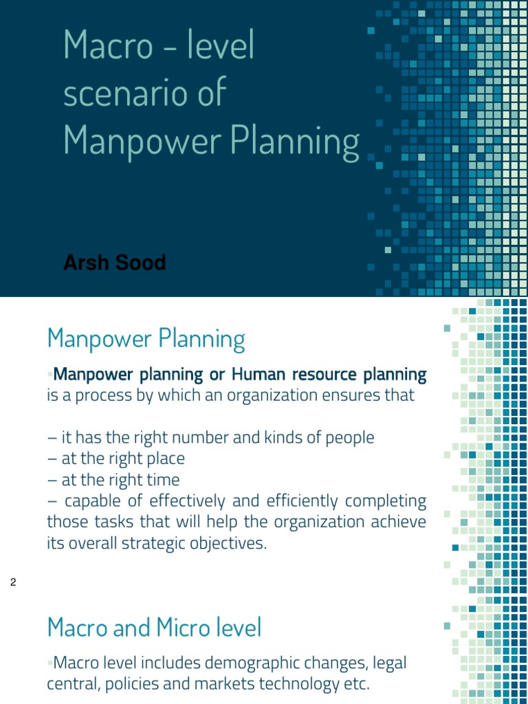 HRP Macro Level Planning | PDF | Human Resources | Recruitment