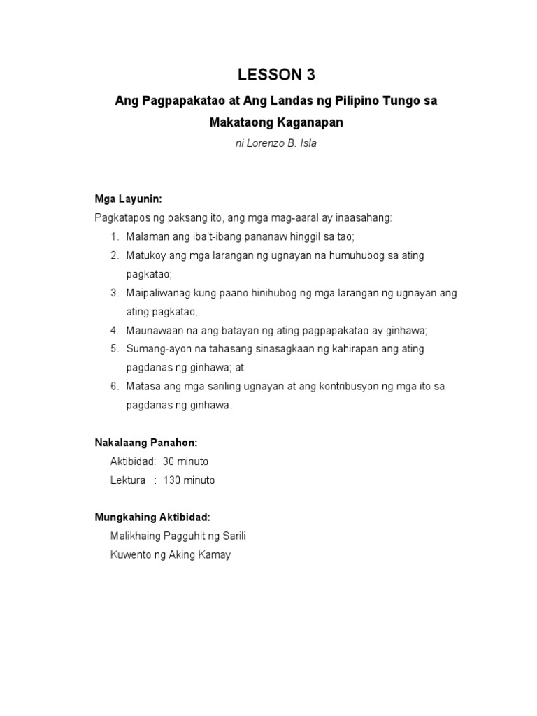 NSTP - Self Awareness | PDF