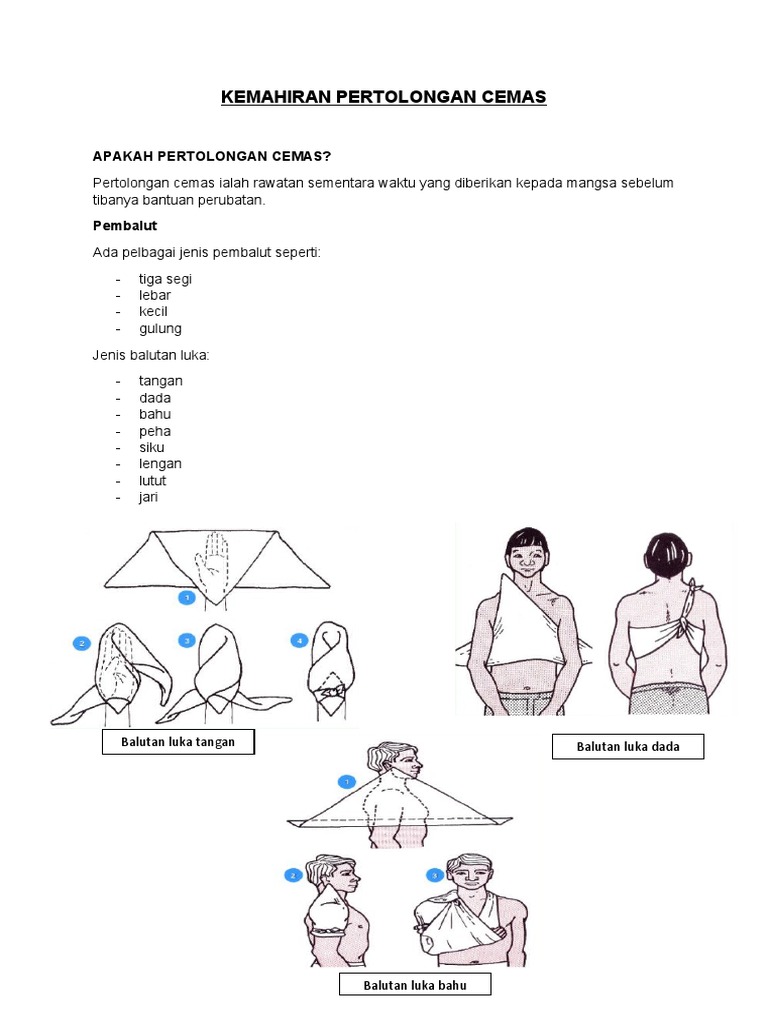 Kemahiran Pertolongan Cemas | PDF