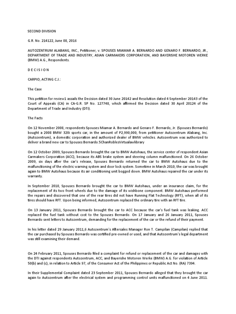 DTI Cases | Download Free PDF | Complaint | Appeal