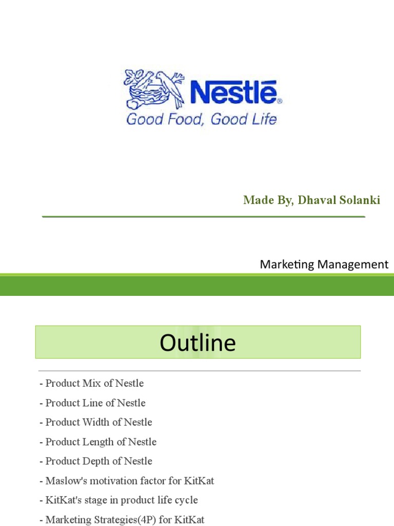 Nestle - Marketing Management | PDF | Nestlé | Chocolate