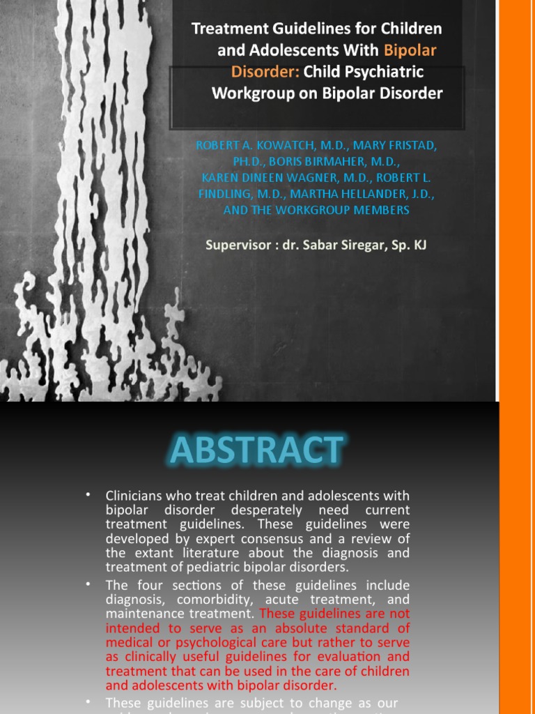 Bipolar Disorder Journal | PDF | Antipsychotic | Major Depressive Disorder