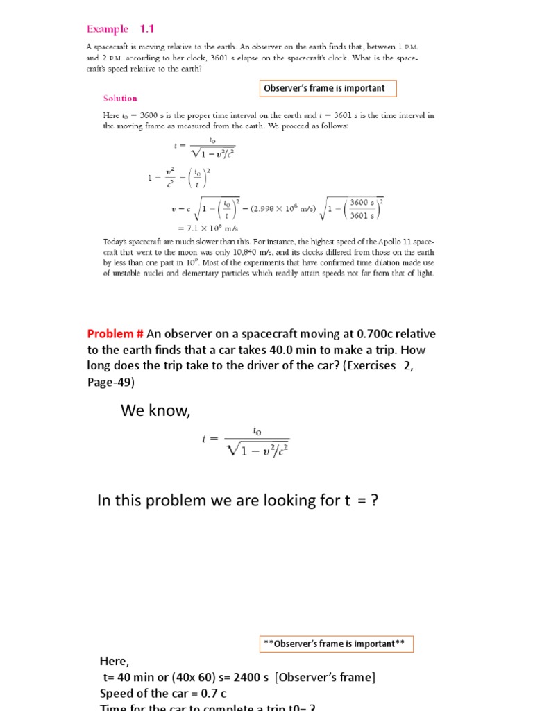 Relativity and Doppler Effect Explained | PDF | Doppler Effect ...