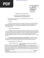 MIL-PRF-83282D Hydraulic Fluid Specs | PDF | Pressure | Petroleum