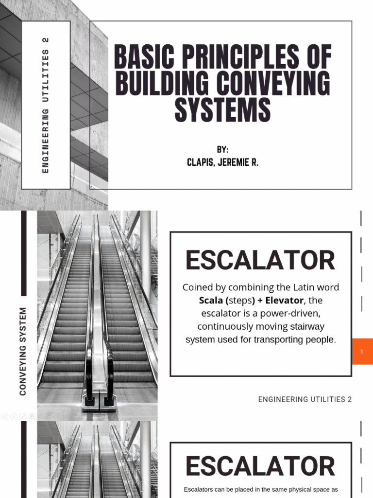 BASIC PRINCIPLES OF BUILDING CONVEYING SYSTEMS (Part 2) by CLAPIS | PDF