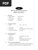 Contoh RPL BK Bidang Karier Beserta Materi | PDF | Karier & Perkembangan