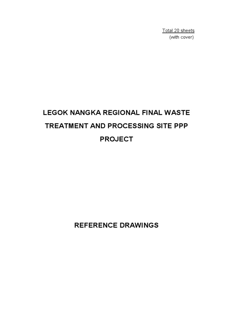 APPENDIX 1. Reference Drawing & Equipment Layout | PDF | Energy ...