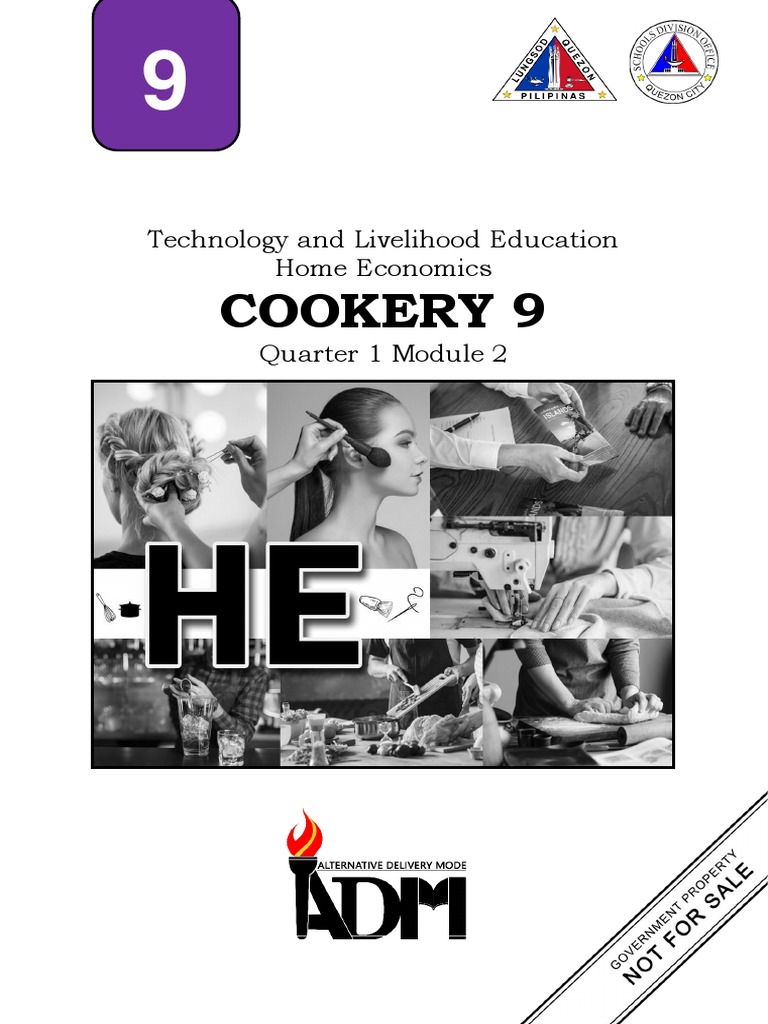 GRADE-9-COOKERY-Q1-Module 2 - V3b | PDF | Housekeeping | Nature