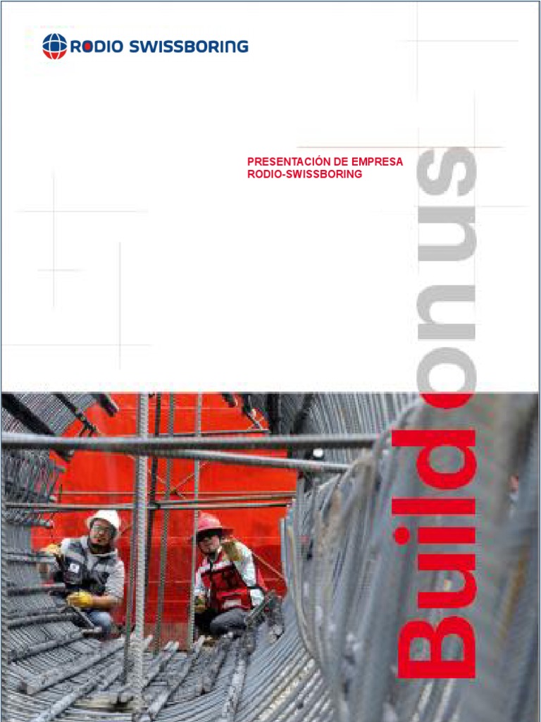 RODIO-Swissboring: Expertos en Geotecnia | PDF | Fundación profunda ...