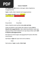 Folja KAM Dhe JAM | PDF