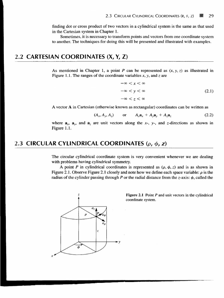 Coordinate Transformation | PDF | Cartesian Coordinate System ...
