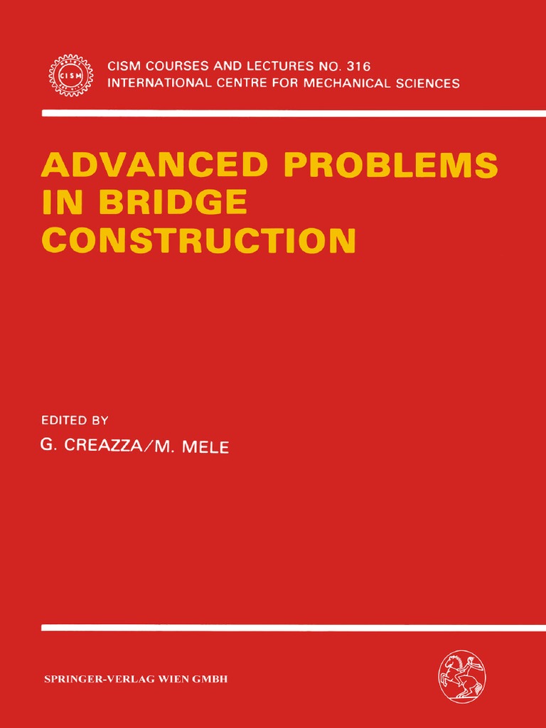 Advanced Problems in Bridge Construction | PDF | Bridge | Plasticity ...