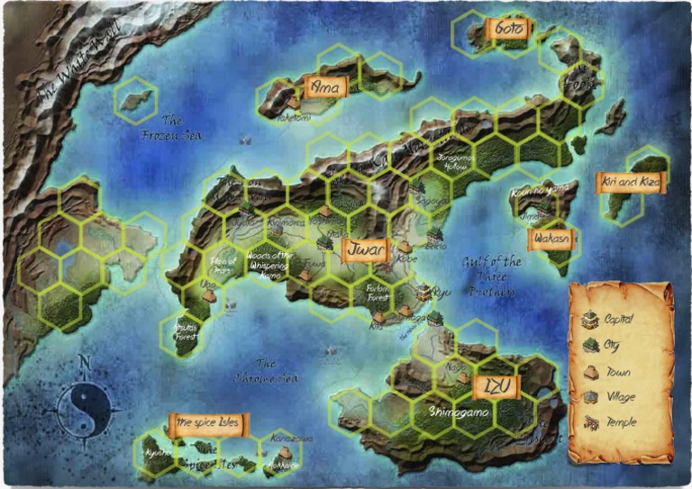 Bushido Campaign Map Beta Full Map | PDF | Shintoism