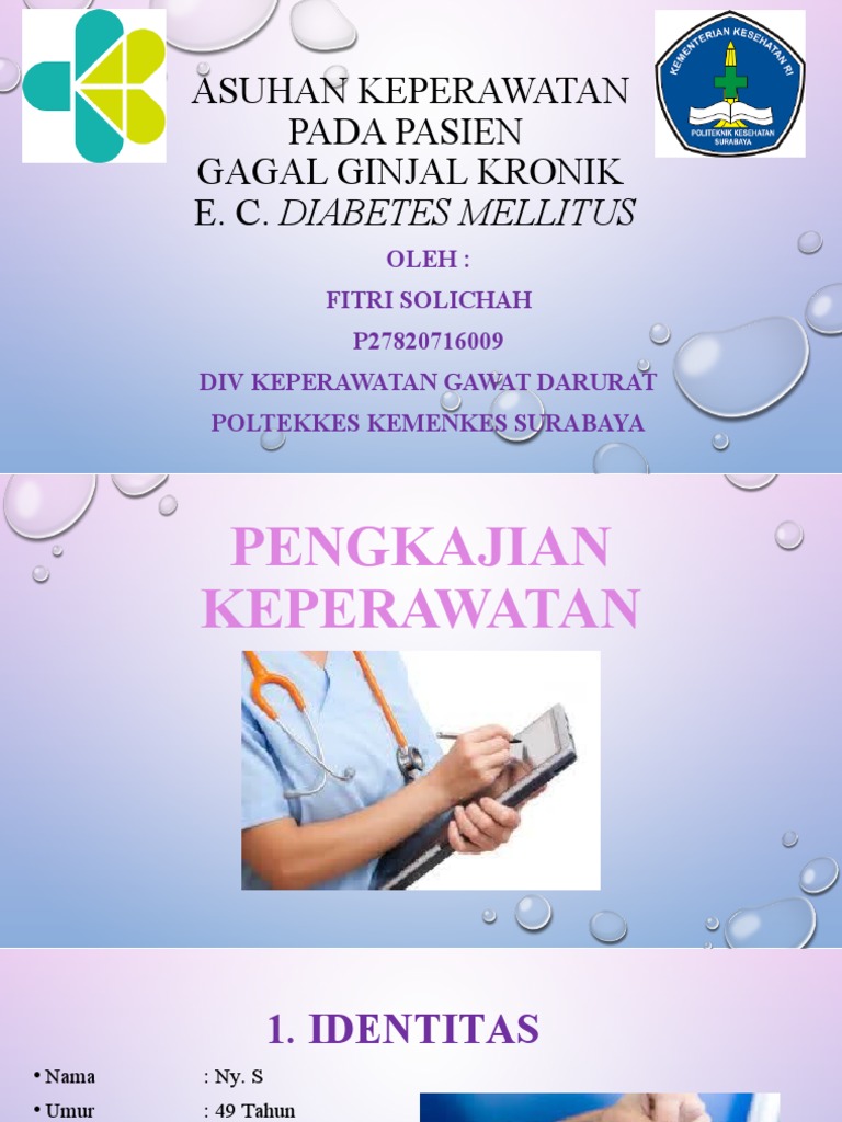 Askep CKD + DM | PDF | Kesehatan Holistik