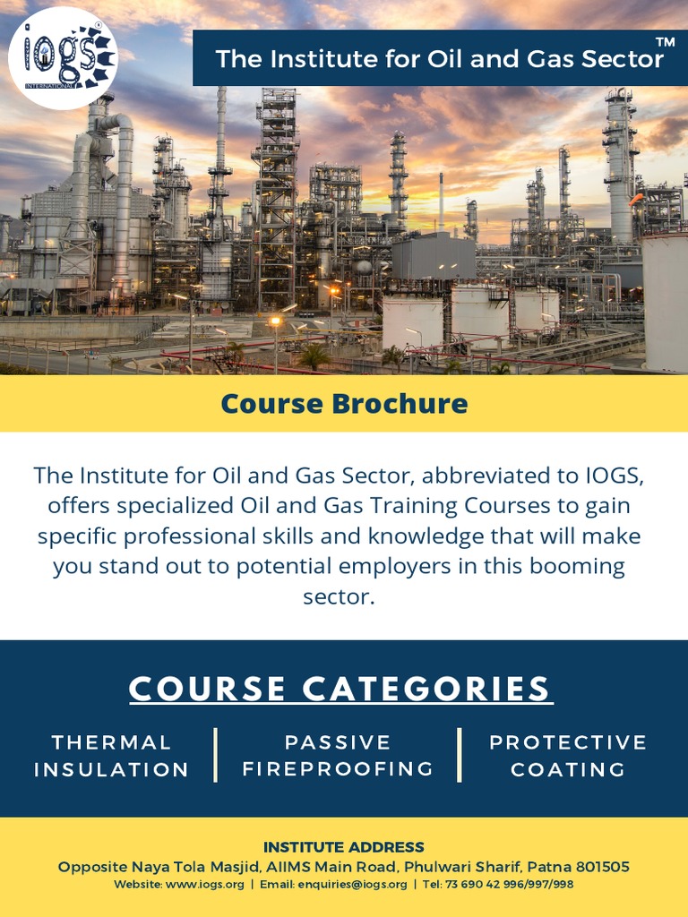 Oil and Gas Training Courses at IOGS | PDF