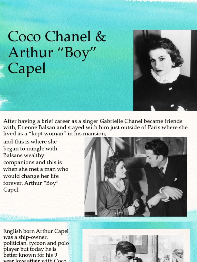 Coco Chanel & Arthur "Boy" Capel | PDF | Clothing | Fashion