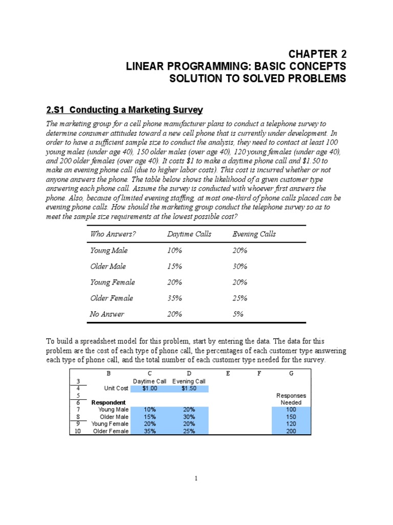 Chap 002 | Download Free PDF | Applied Mathematics | Marketing