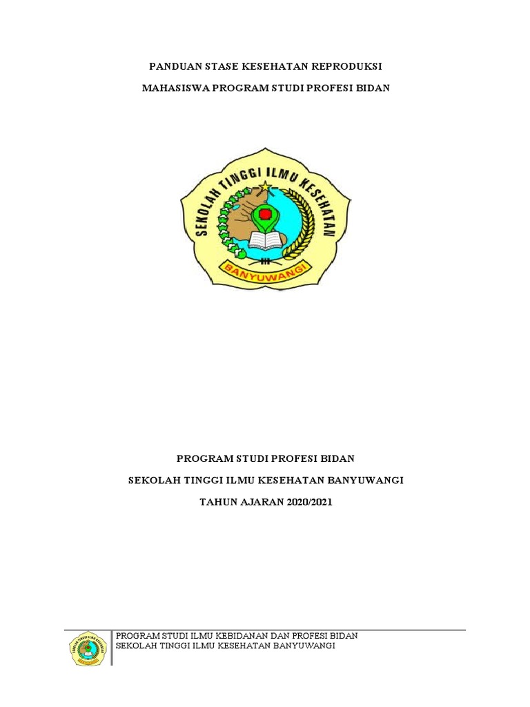 Panduan Stase Kesehatan Reproduksi | PDF | Pengembangan Diri | Kesehatan Holistik