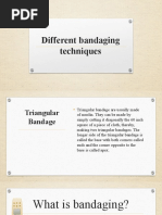 Cravat Bandaging Techniques Guide | PDF | Necktie | Hand