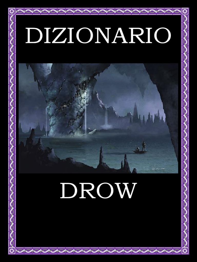 Dizionario Drow Final Version | PDF