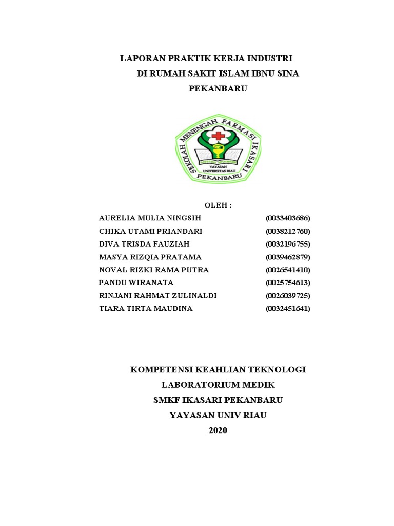 Laporan Praktik Kerja Industri | PDF