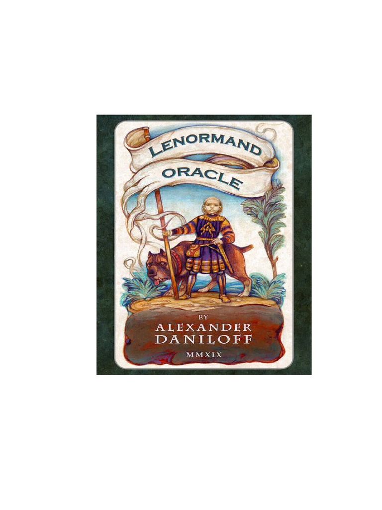 Alexander Daniloff Lenormand Oracle | PDF