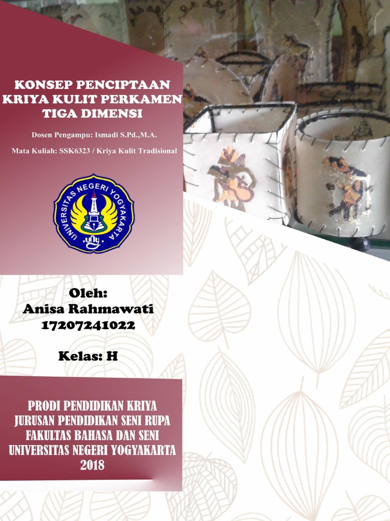 Kerajinan Kulit Perkamen 3D Kaktus | PDF | Seni