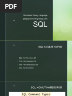 SQL Ders Notlari | PDF