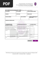 Memo On Online Transactions For IBP ID and IBP Certifications | PDF ...