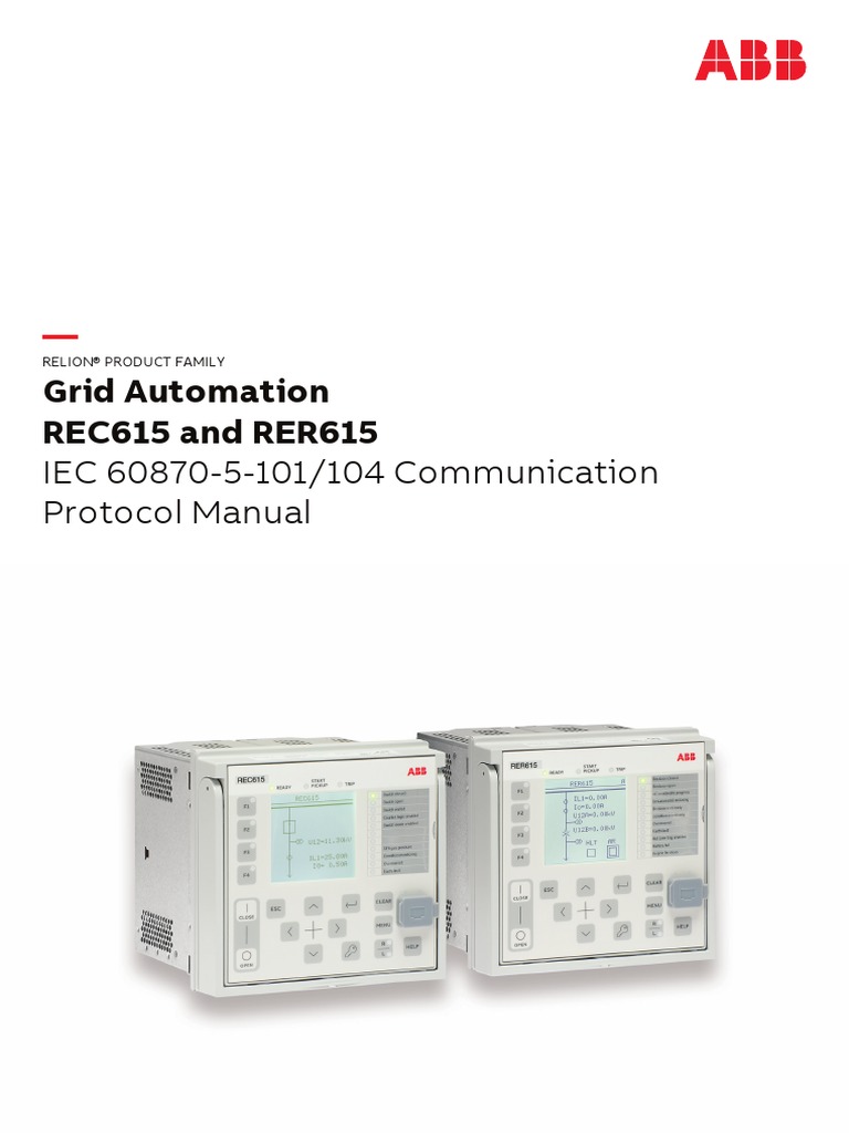 RER615 IEC 60870-5-101 - 104 Communication Protocol Manual | Download Free PDF | Osi Model ...