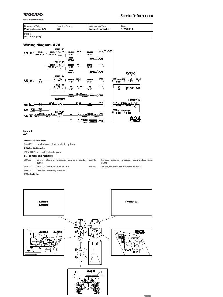 Wiring Diagram A24: Service Information | PDF
